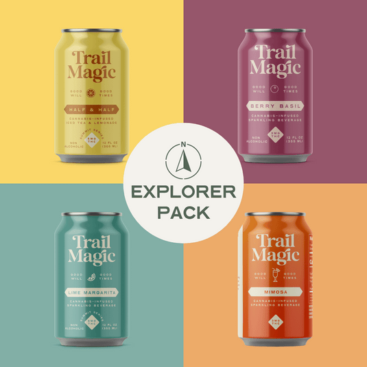 THC Infused Drinks: Buy Weed Soda Online - Trail Magic